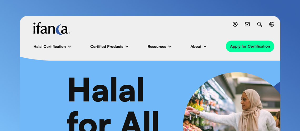 IFANCA | Nonprofit Halal Certification Website by Clique Studios